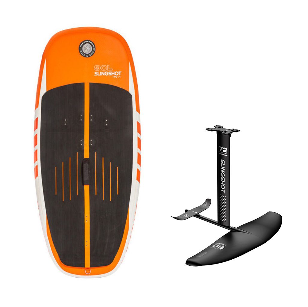 Slingshot I-Fly V1 FWing V2 Inflatable Wing Foil Board Package 2023 ...